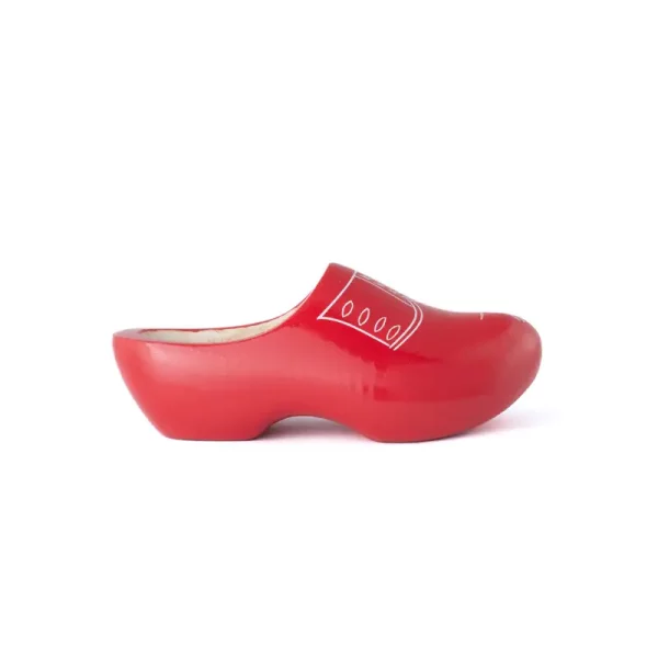 Rode houten klompen kopen? Lage prijs - Klompjes.com