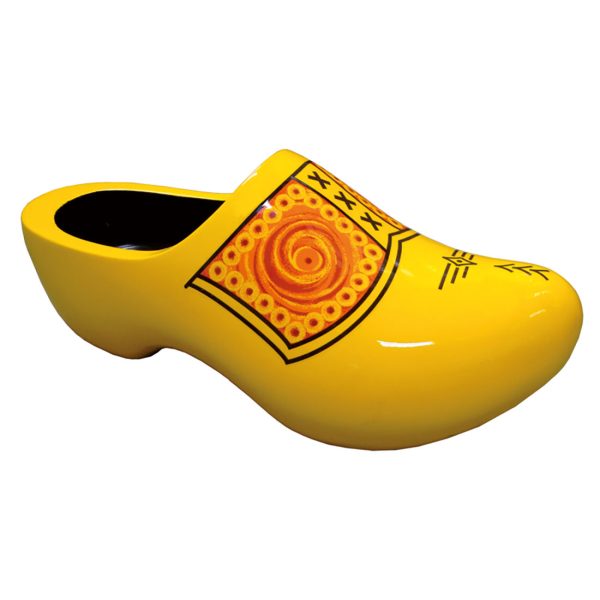 Giant clogs in Yellow - 60 centimeters tall! - Klompjes.com