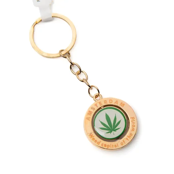 Sleutelhanger draaiend wiet - Klompjes.com