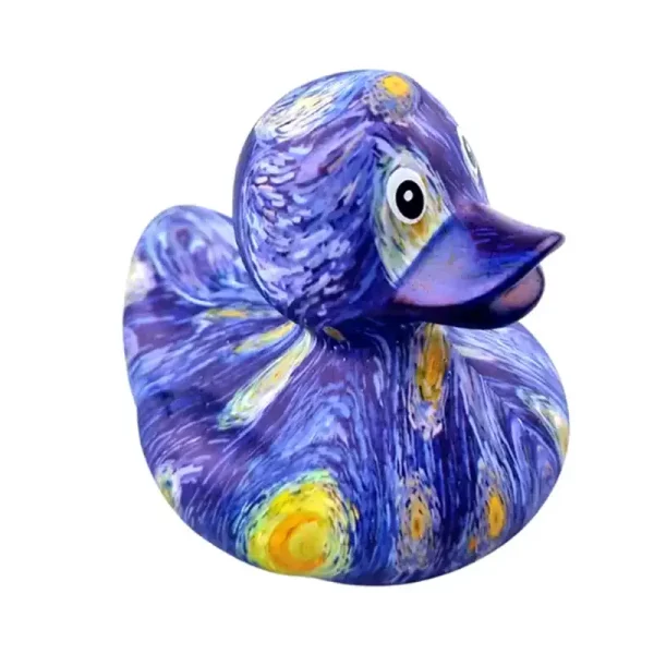 Van Gogh rubber duck Starry night? Klompjes.com